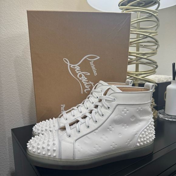 Christian Louboutin | Shoes | Christian Louboutin Lou Spikes 2 Hightop ...